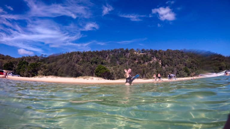 Snorkeling at Tangalooma Wrecks - Four Worn Soles